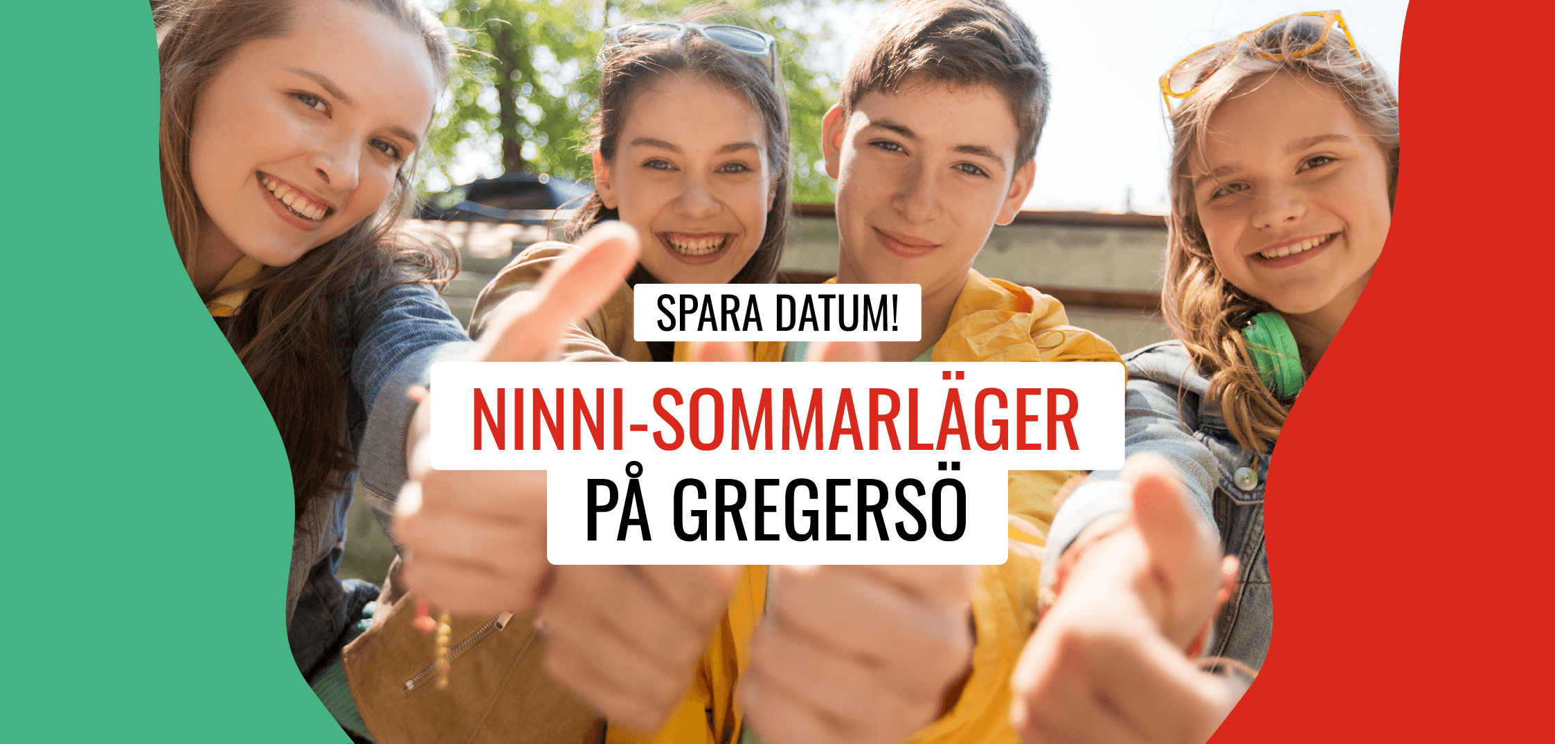 Spara datum! Årets Ninni-läger | Rädda Barnen på Åland r.f.
